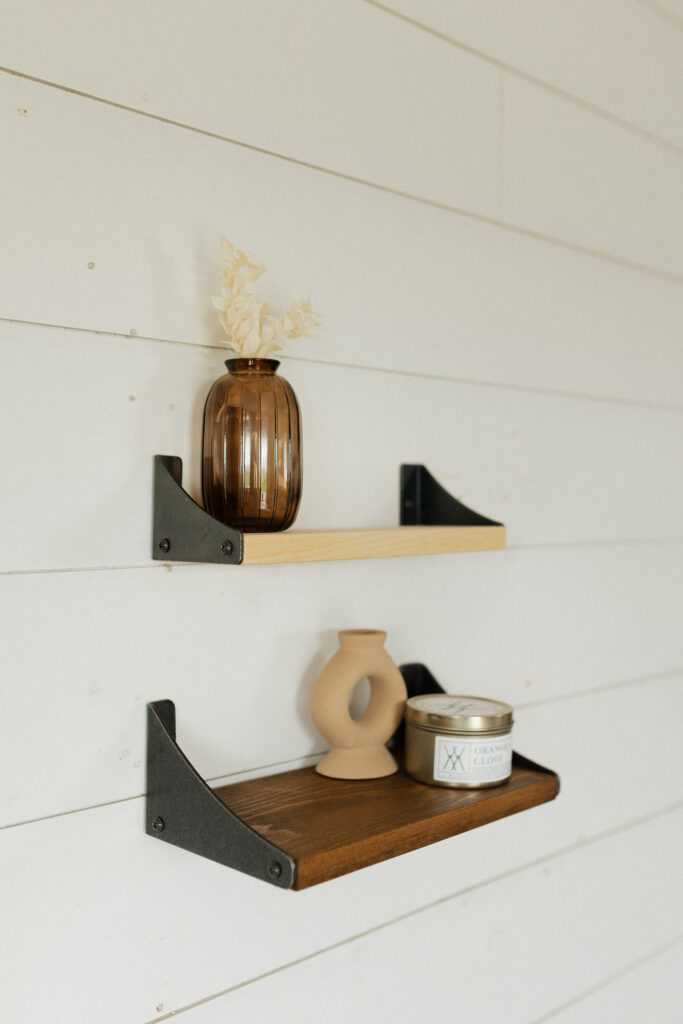 Modern Bracket Shelf - Timber Made Design Co